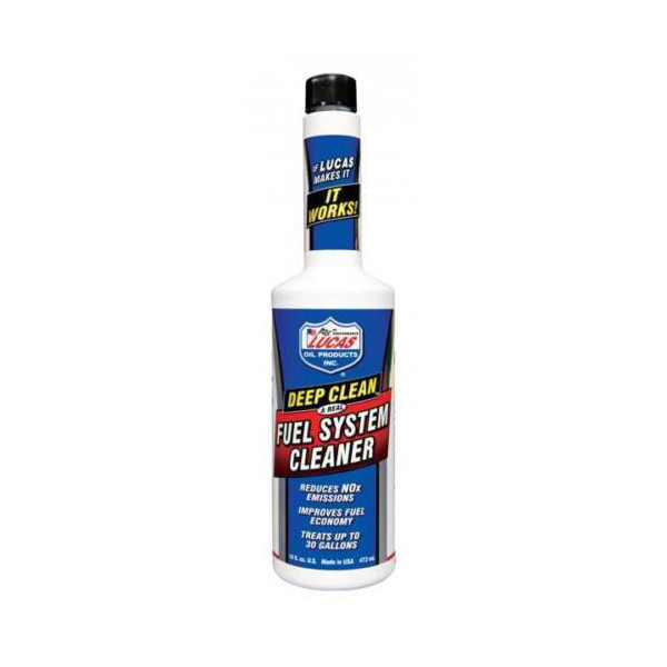 Lucas Oil Deep Clean Fuel System Additive & Injector Cleaner - 473ml ...