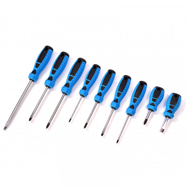Blue Spot Screwdriver Set - 9 Piece - Wilco Direct