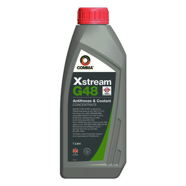 Comma XStream G48 Green Anti-Freeze - 1 Litre - Wilco Direct