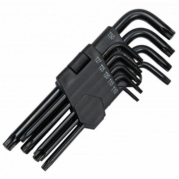 Blue Spot Long Arm Torx Key Set - 9 Piece - Wilco Direct