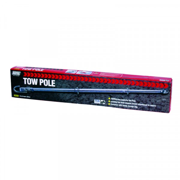 Maypole Telescopic Rigid Tow Pole (with storage bag) - Wilco Direct