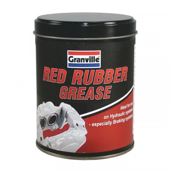 Red Rubber Grease 500g Tin - Wilco Direct