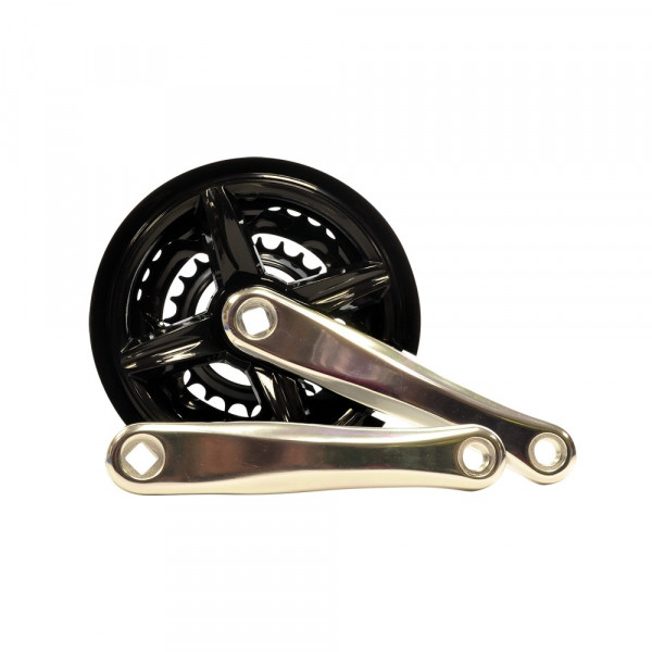 Oxford Alloy/Steel Chainwheel Set - 28/38/48T x 170mm x 3/32'' - Wilco ...