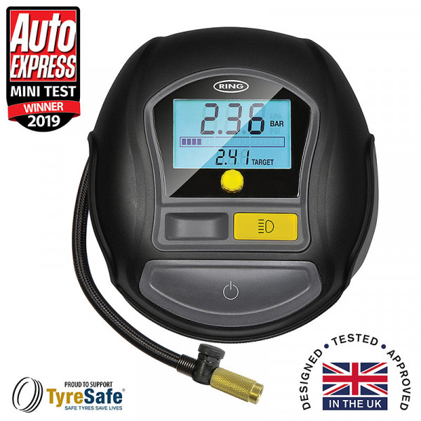 Ring Automotive Rapid Digital Tyre Inflator - Wilco Direct