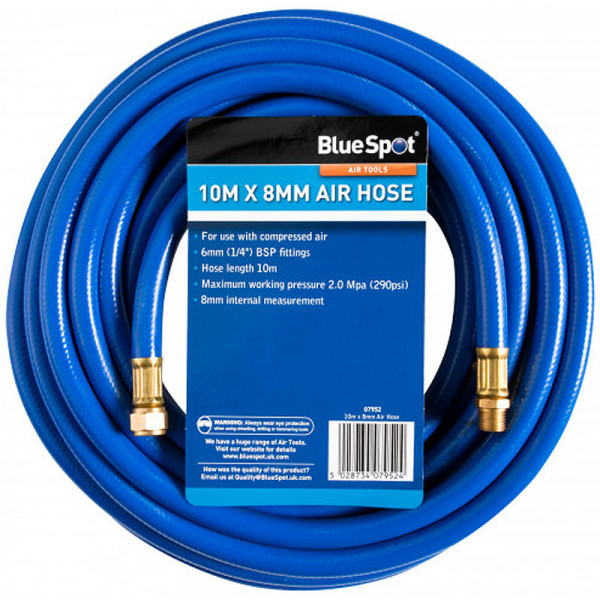 Blue Spot 10m x 8mm Air Hose - Wilco Direct