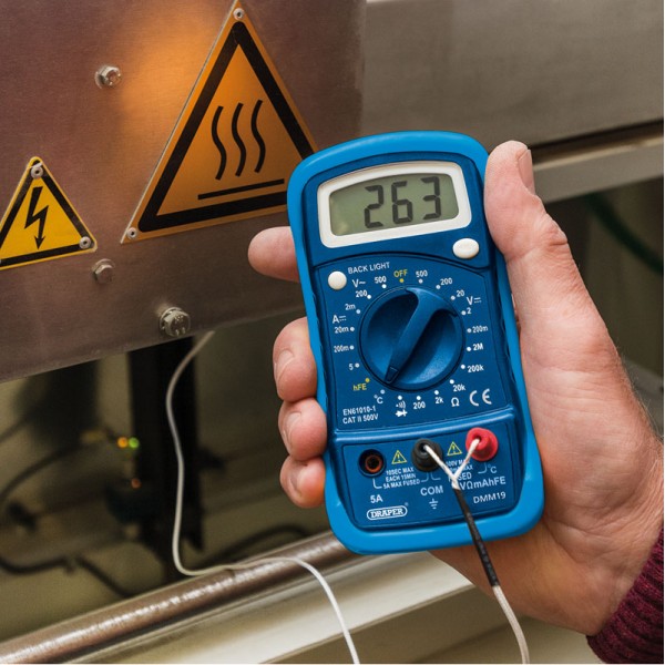 Draper 16 Function Digital Multimeter - Wilco Direct