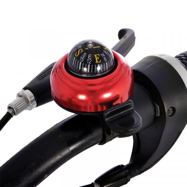 Compass Cycle Bell - Red - Wilco Direct